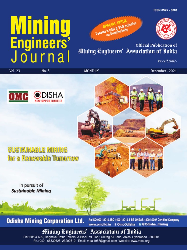 Mining Engineers' Association of India | PDF | Mining