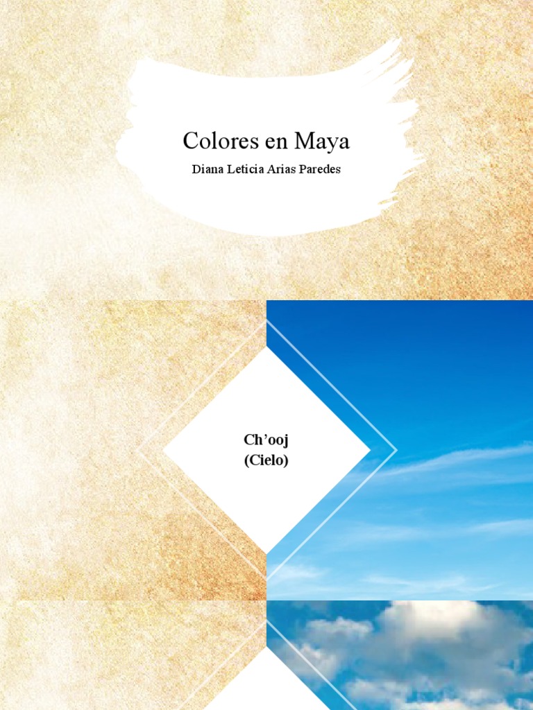 Colores en Maya: Vocabulario Básico | PDF