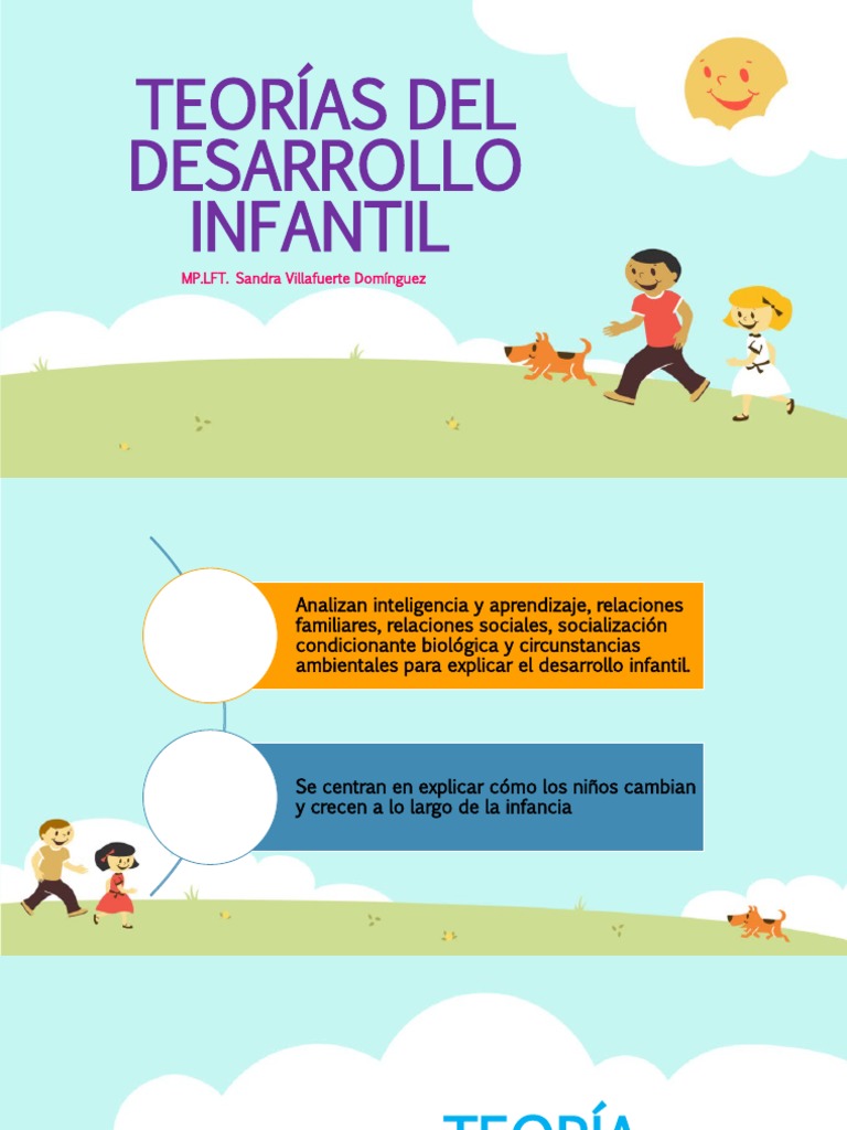 TEORÍAS DEL DESARROLLO INFANTIL | PDF