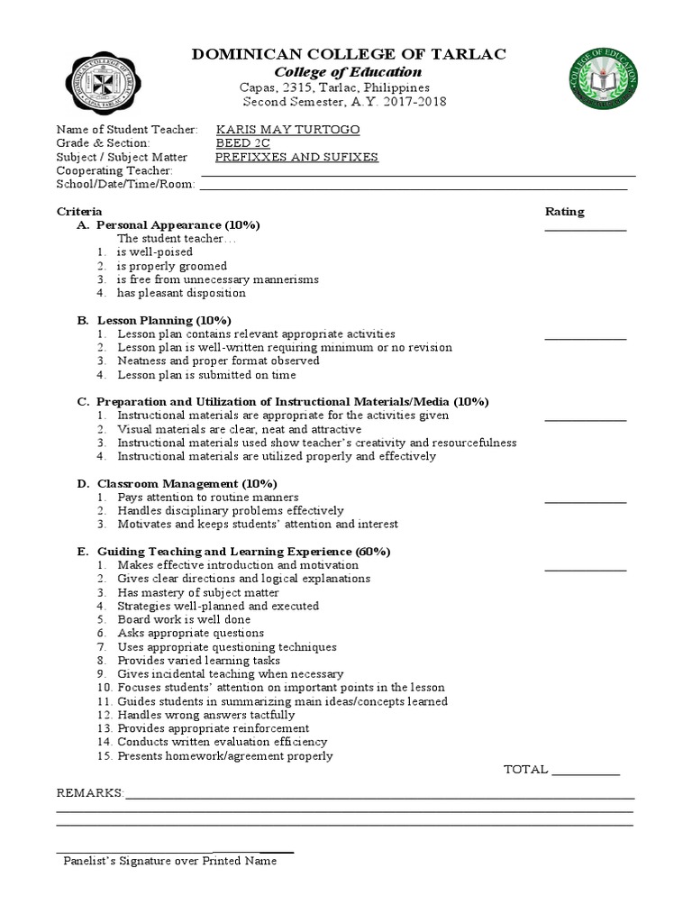 Detailed Lesson Plan in Science 1 | PDF | Lesson Plan | Teachers
