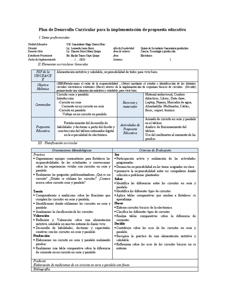 PDC 2 Circuito Serie y Paralelo | PDF | Electrónica | Aprendizaje