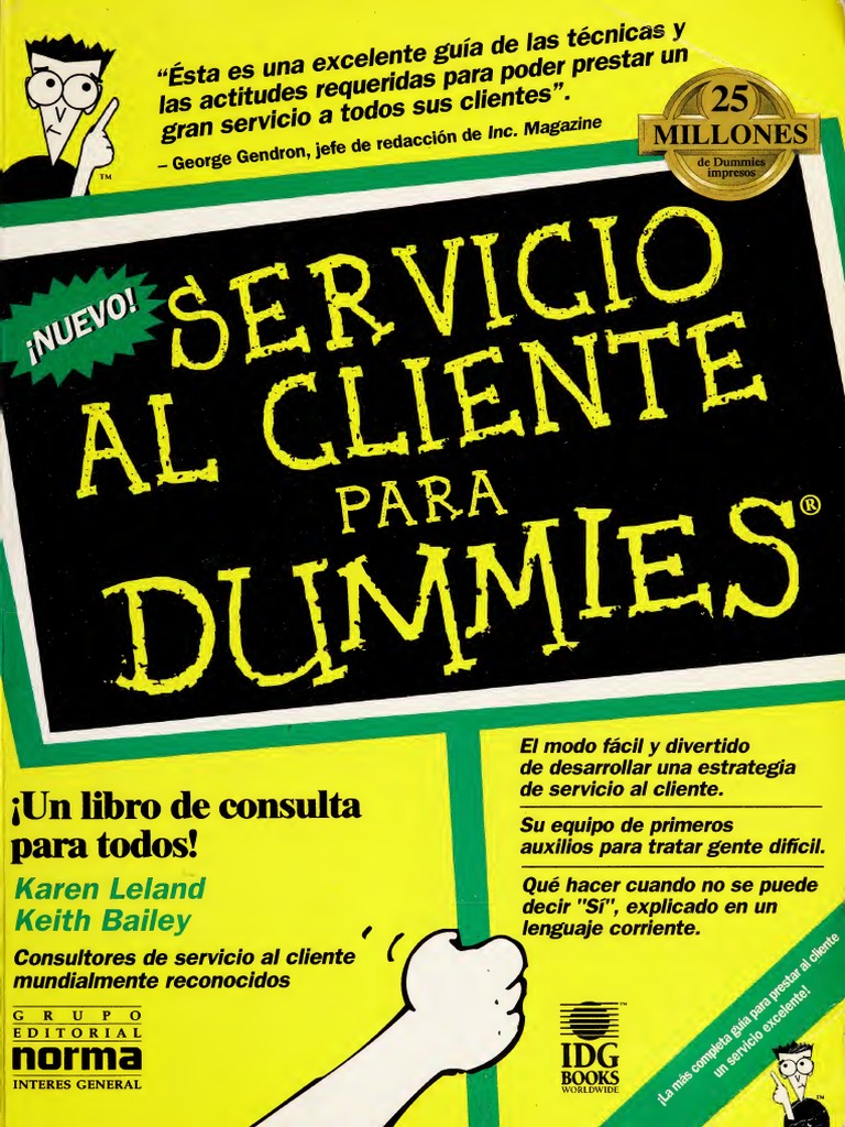 Servicio Al Cliente para Dummies (PDFDrive) | PDF | Comunicación Servicio Al Cliente para Dummies (PDFDrive) | PDF | Comunicación
