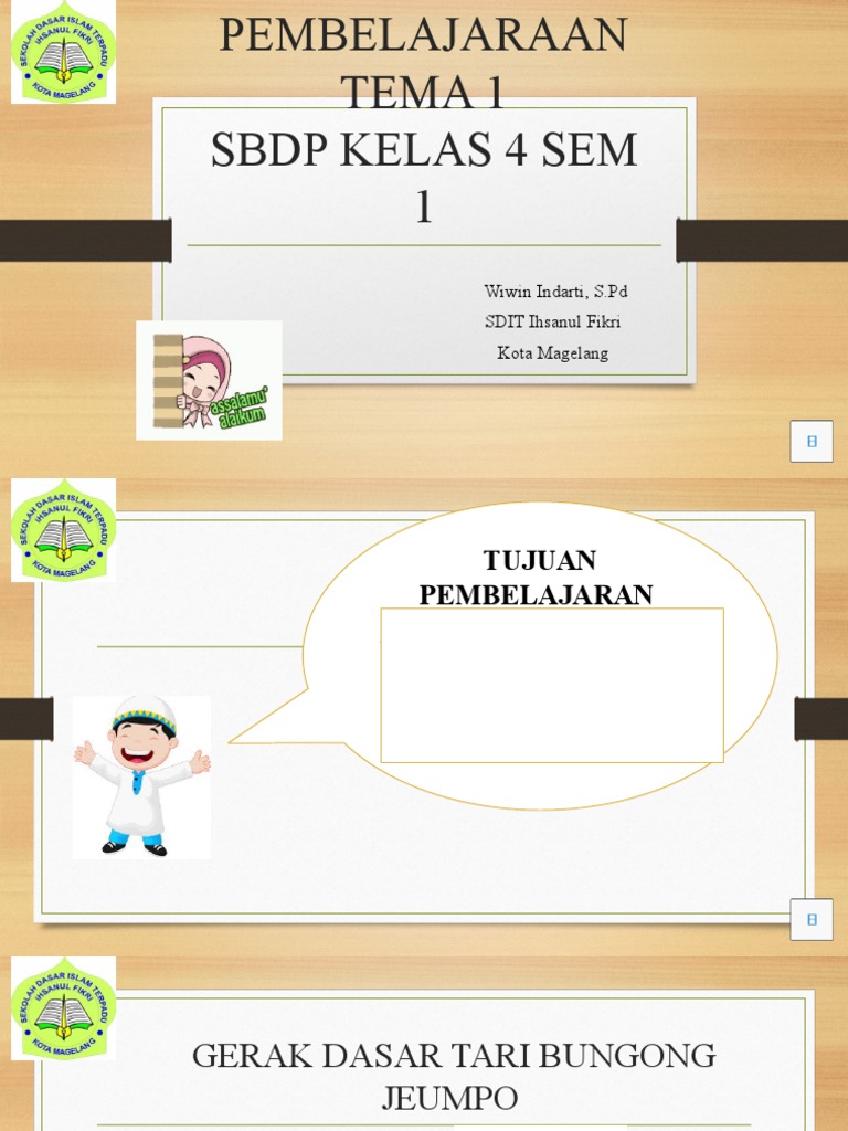 Materi Pembelajaran SBDP | PDF