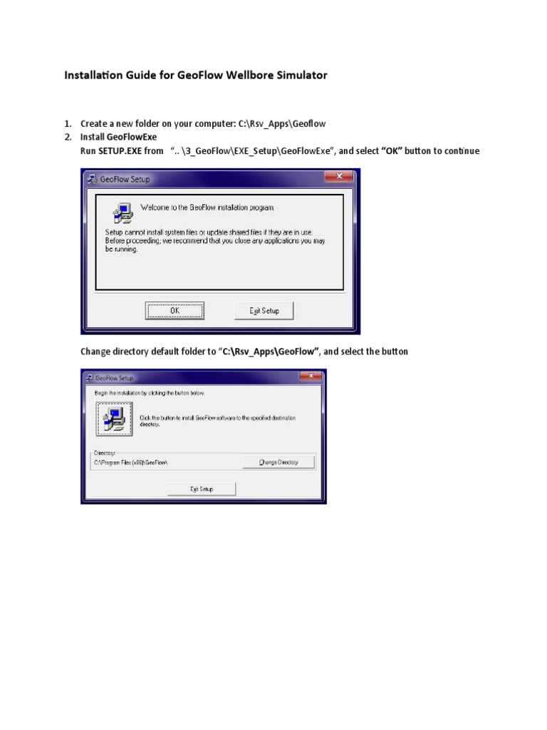 Wellbore Simulator Installation Guide | PDF