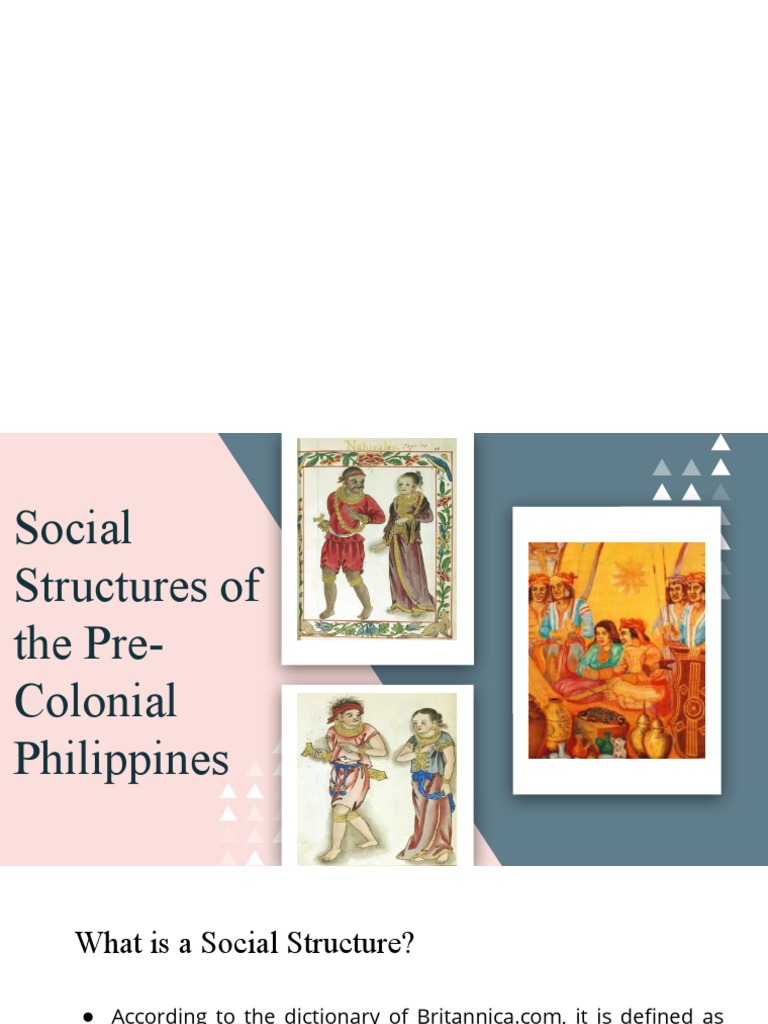 Social Structures of the Pre-Colonial Philippines | PDF | Philippines ...