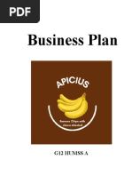 Sample Production Plan (Business Plan) | PDF | Cooking, Food & Wine