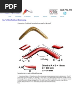 How Does A Boomerang Work | PDF | Lift (Force) | Rotation