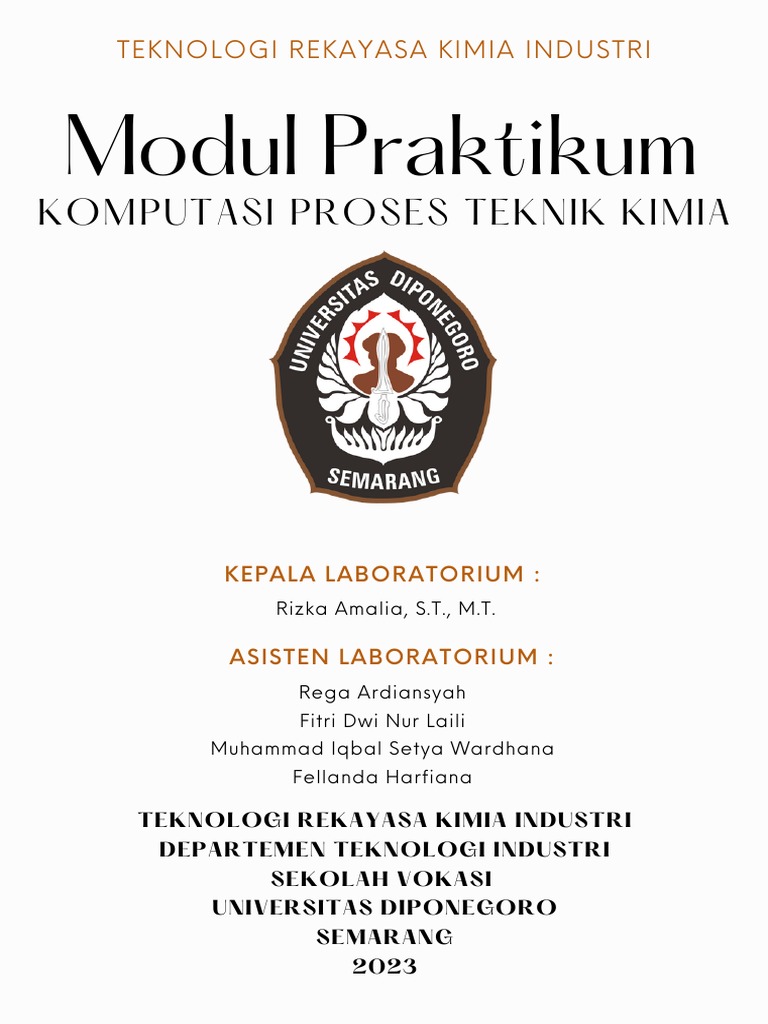Modul Praktikum KPTK Undip 2023 | PDF