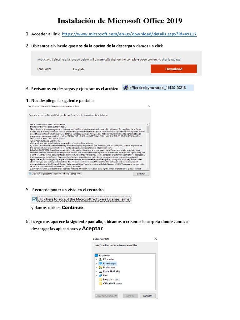 Instalación de Microsoft Office 2019 | PDF