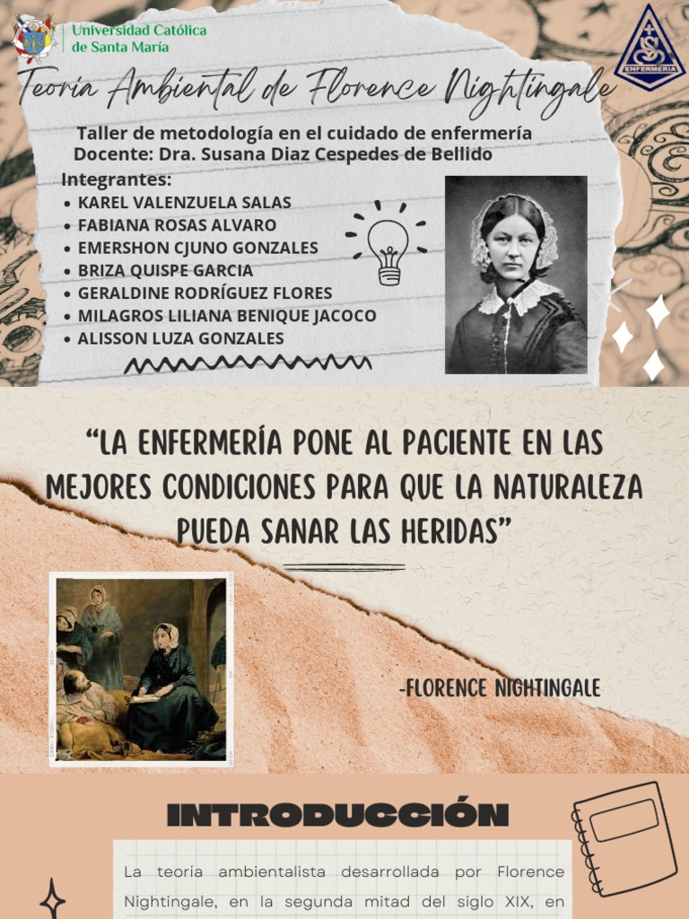 Teoria Ambiental de Florence Nightingale | PDF