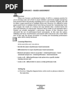 Assessment in Learning 2: Topic: Designing Meaningful Performance-Based ...