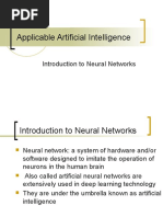 Artificial Neural Networks: Part 1/3 | PDF | Neuron | Artificial Neural ...
