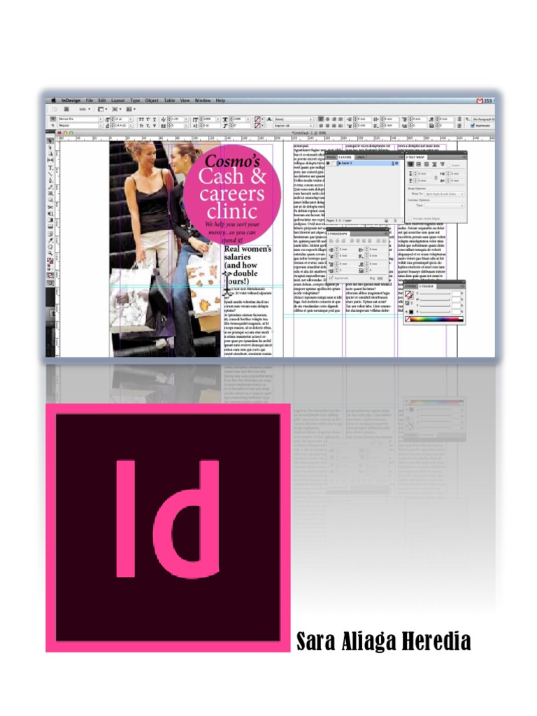 Guía Básica de Adobe InDesign | PDF | Diseño de página | Software