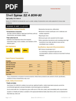 Shell Spirax S2 G 90 Gear Lubricant | PDF