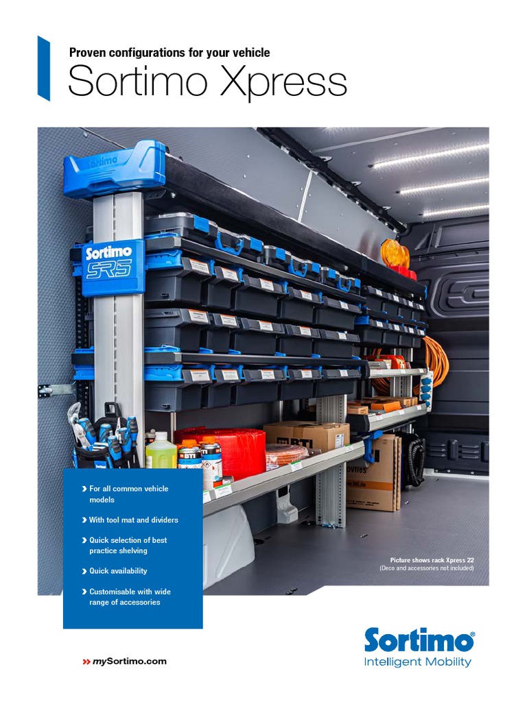 Sortimo Xpress: Proven Configurations For Your Vehicle | PDF | Electric ...