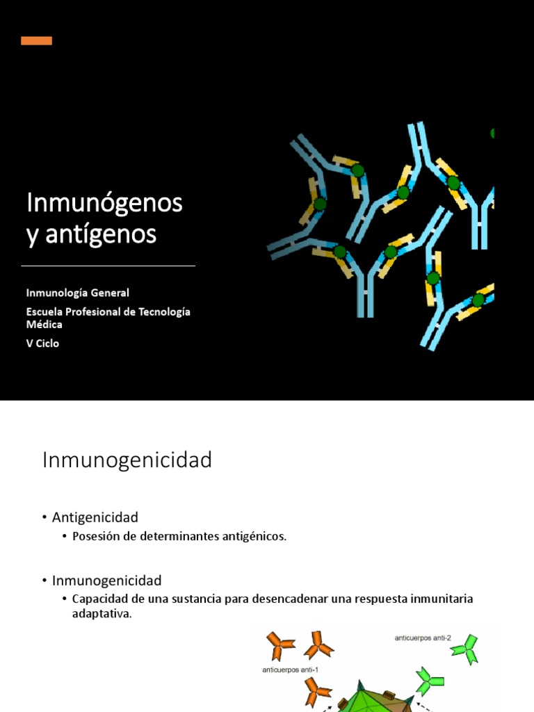 Inmunógenos y Antígenos | PDF | Antígeno | Sistema inmune