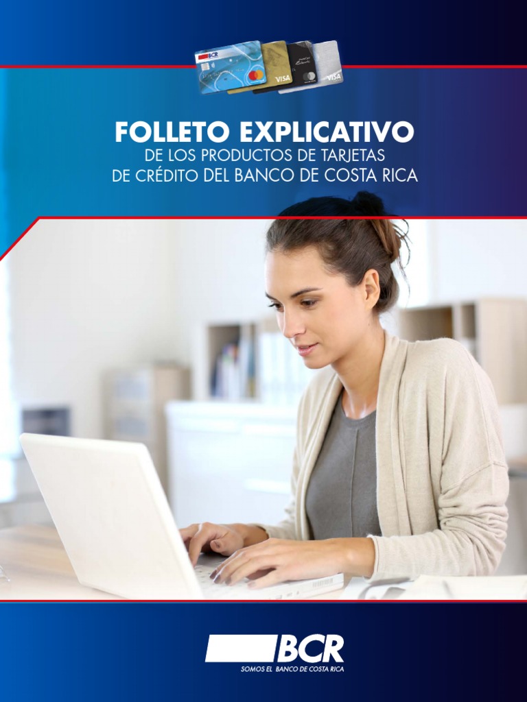 Guía Completa de Tarjetas BCR | PDF | Tarjeta de crédito | Interés