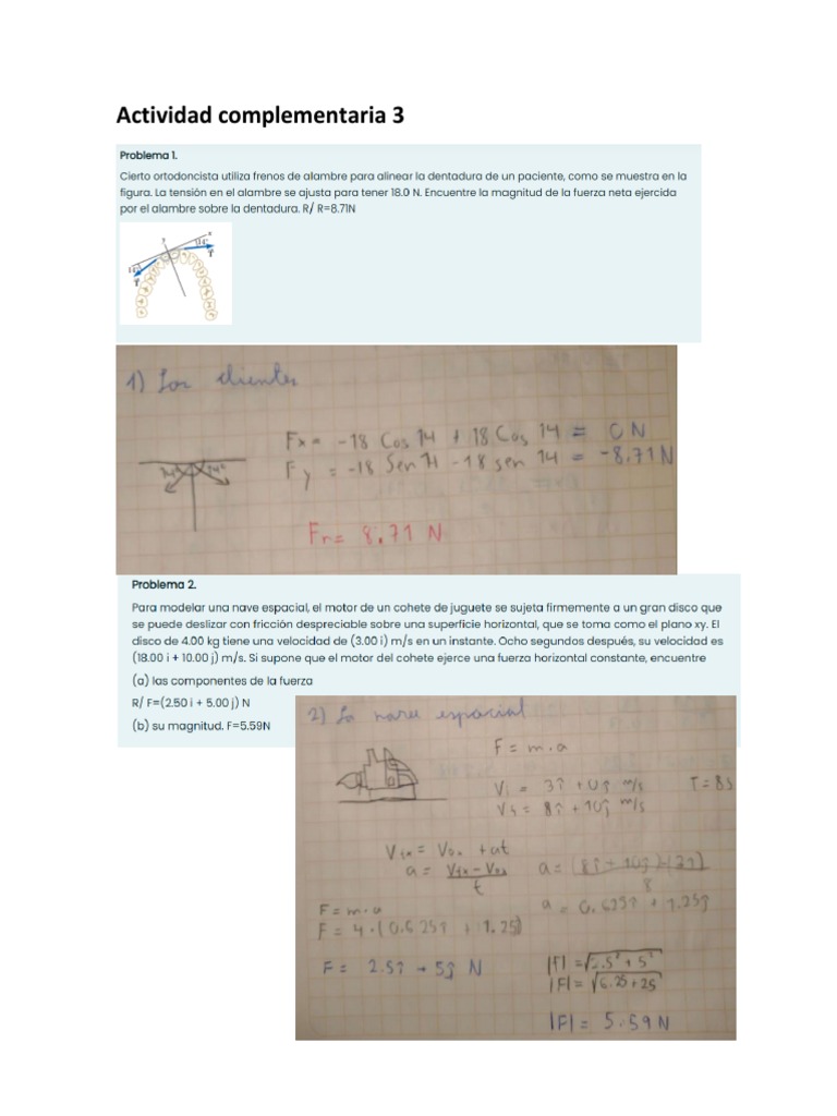Actividad Complementaria 3 | PDF