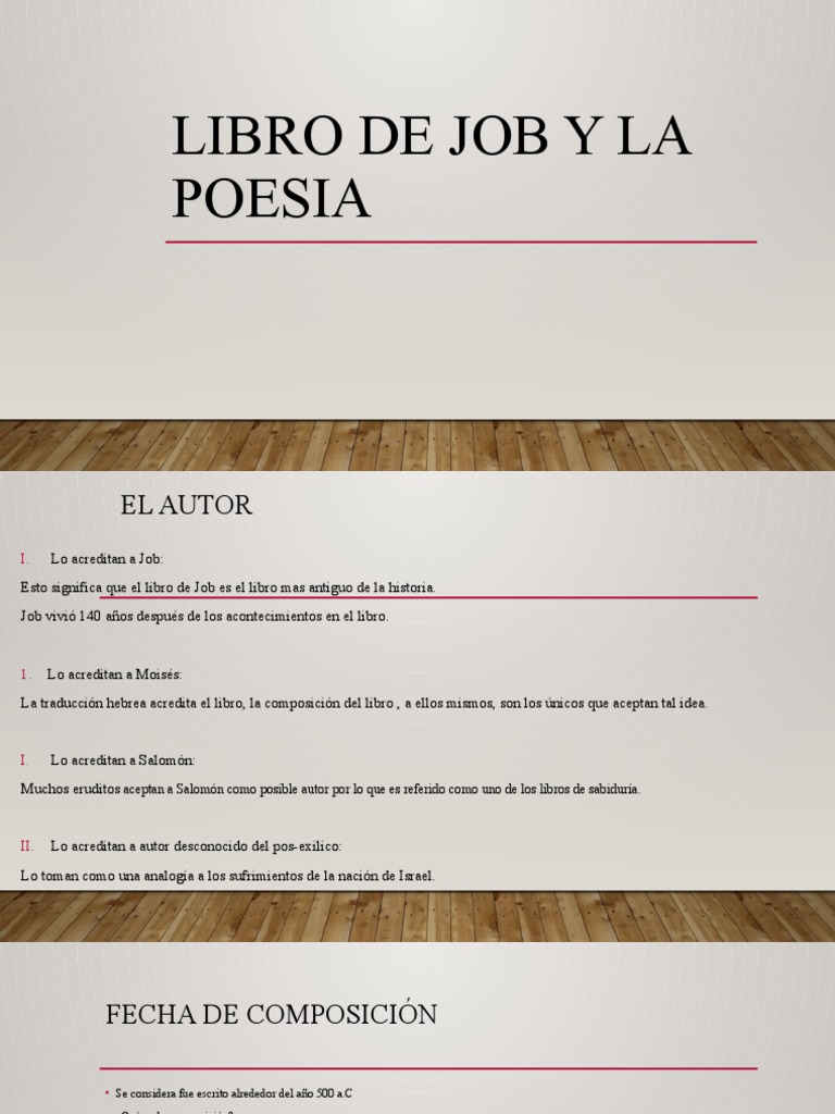 Imágenes y Sabiduría en el Libro de Job | PDF