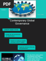 Contemporary Global Governance: Group Iii | PDF | United Nations ...