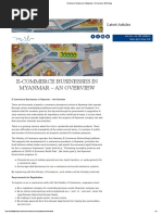 Myanmar TradeNet 2.0 User Guide | PDF