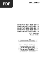BNI PNT-508-105-Z015 Order Code: BNI005H: Network Blocks | PDF ...