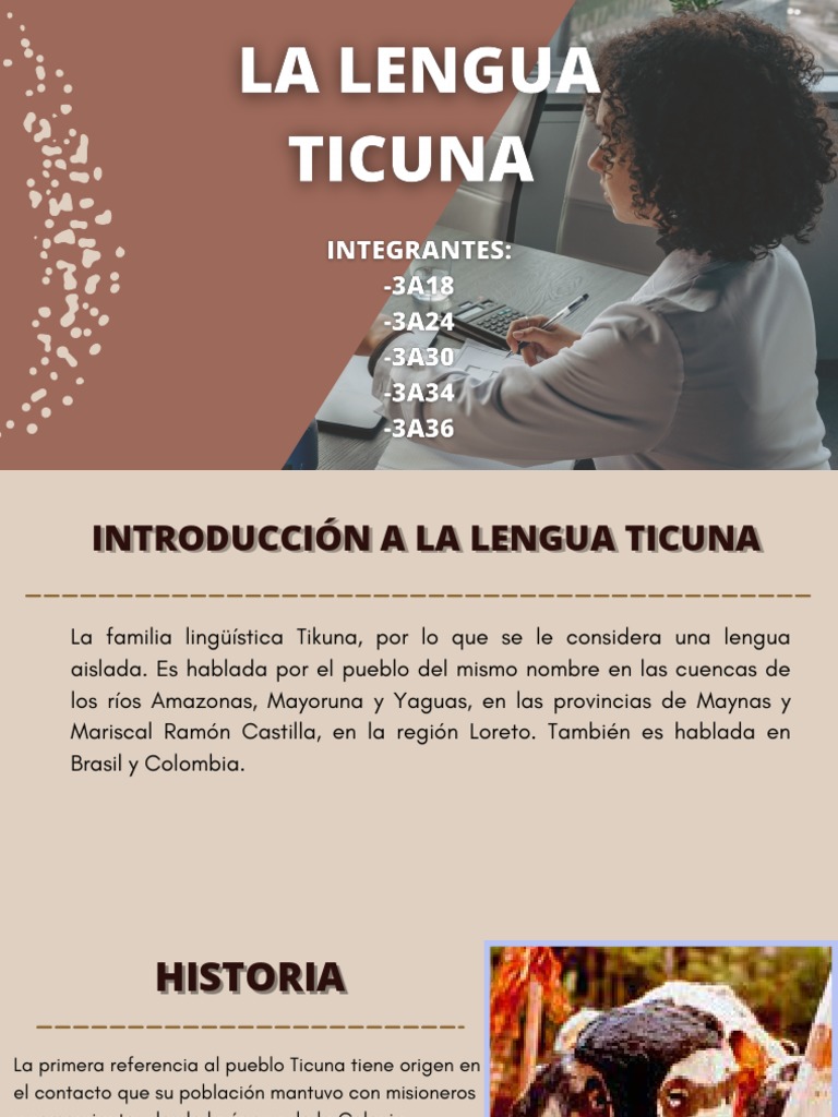 Lengua Ticuna: Historia y Vitalidad | PDF | Ciencias sociales | Viajes ...
