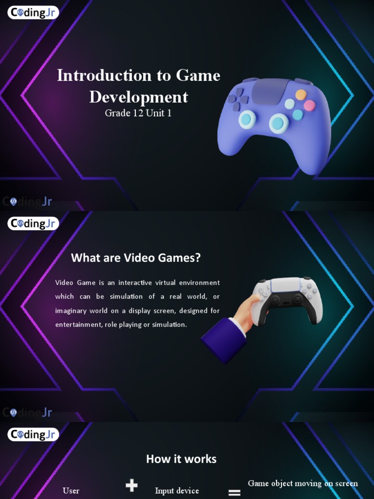 Unit 1 - Introduction To Game Development | PDF