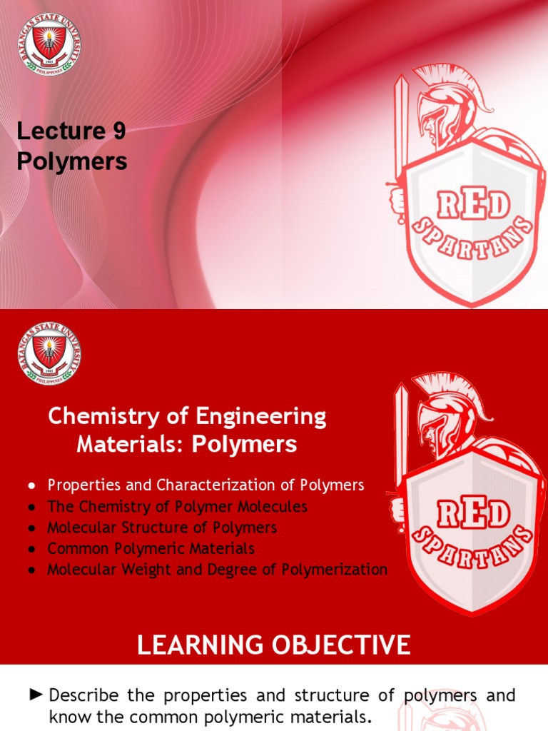 Lecture 9 Polymers | PDF