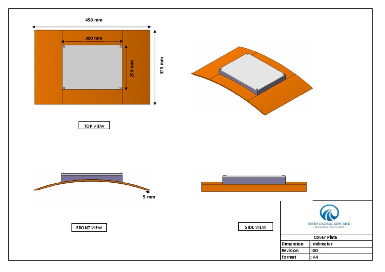 Cover Plate Drawing | PDF