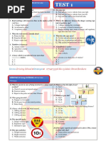 G1 Test Answers G1 Cheat Sheet PDF | PDF | Traffic | Road
