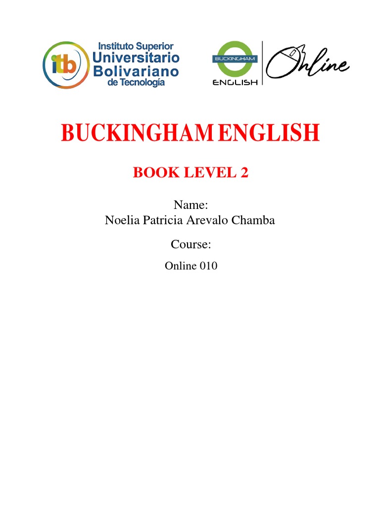 Buckingham English: Book Level 2 | PDF | Grammar | Linguistic Typology
