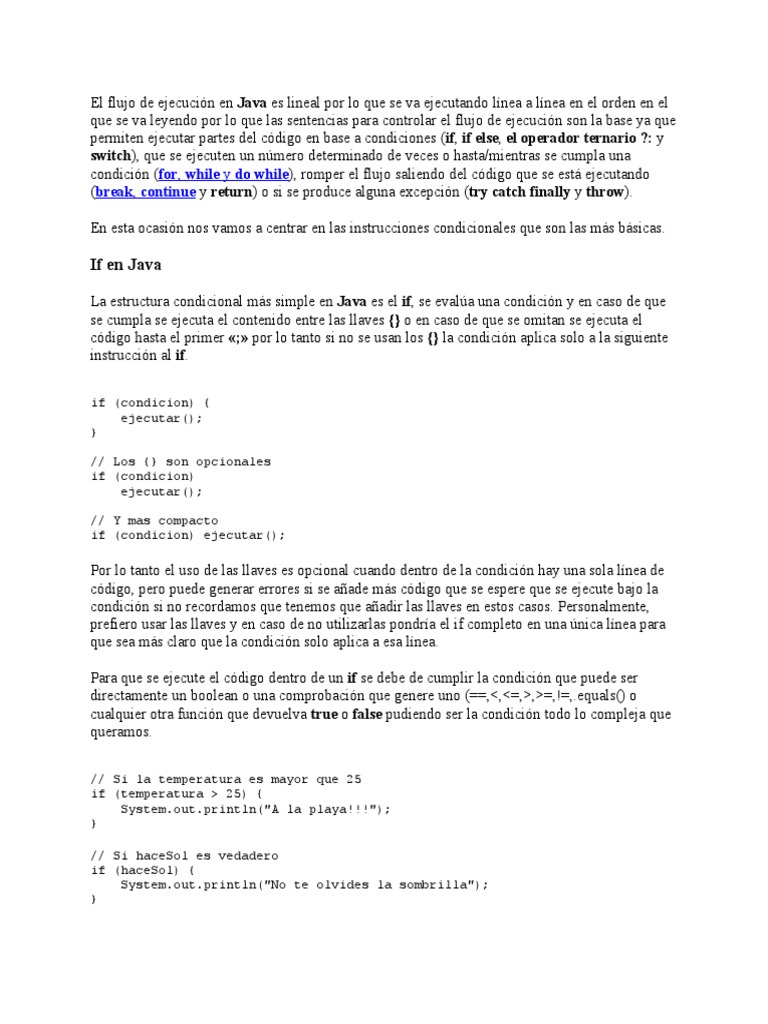 Java Apuntes 2 | PDF | Java (lenguaje de programación) | Desarrollo de ...