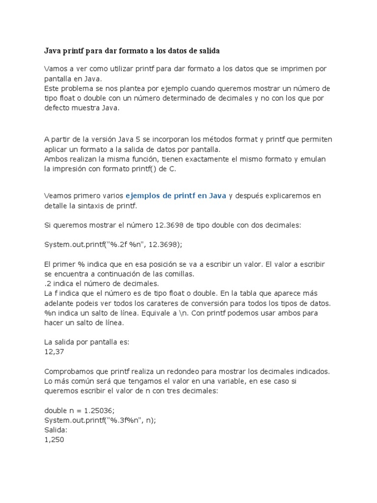 JAVA3 | PDF | Java (lenguaje de programación) | Programación