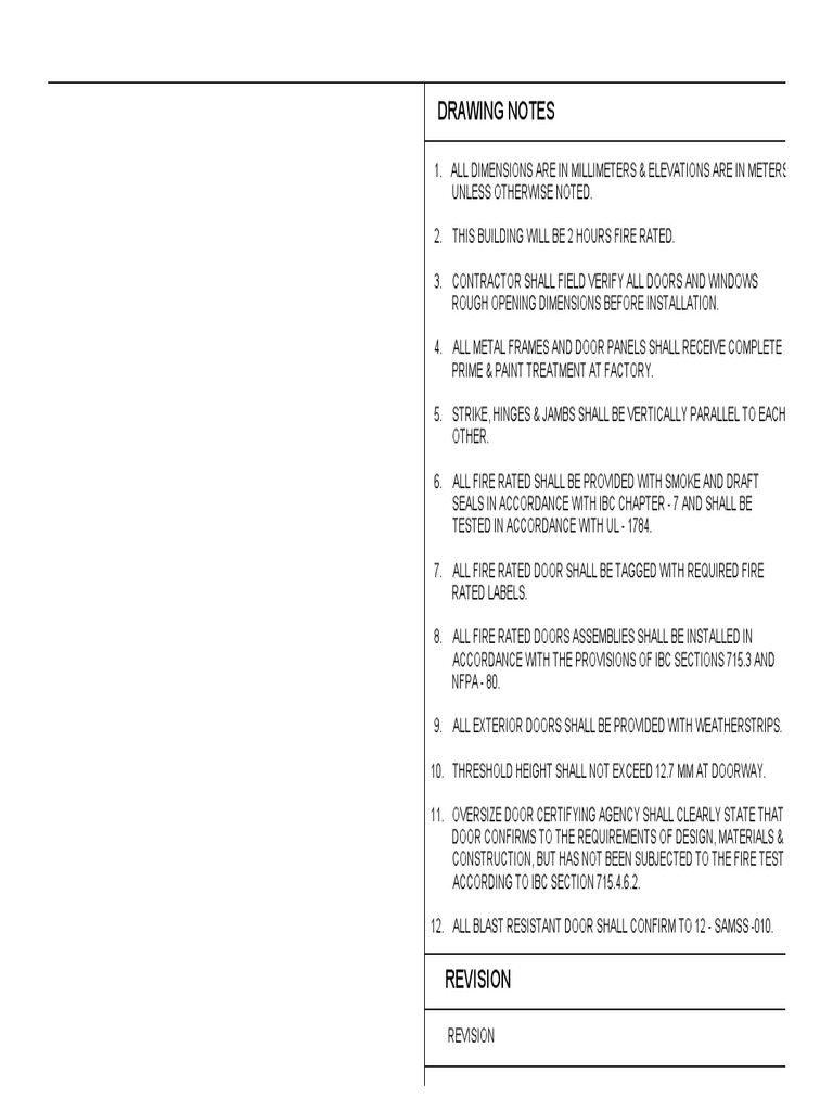 TITLE BLOCK-Model.A1 | PDF
