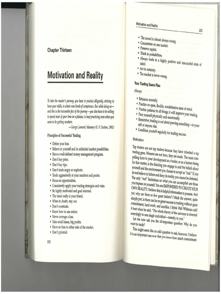The Intuitive Trader - 222-229 PSL | PDF
