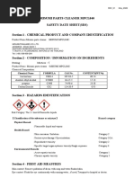 MSDS Training Presentation | PDF | Toxicity | Dangerous Goods