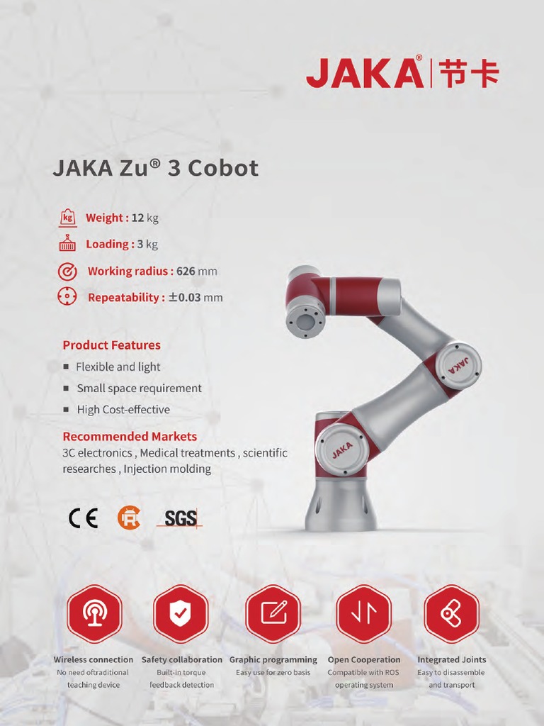 JAKA Zu 3 | PDF