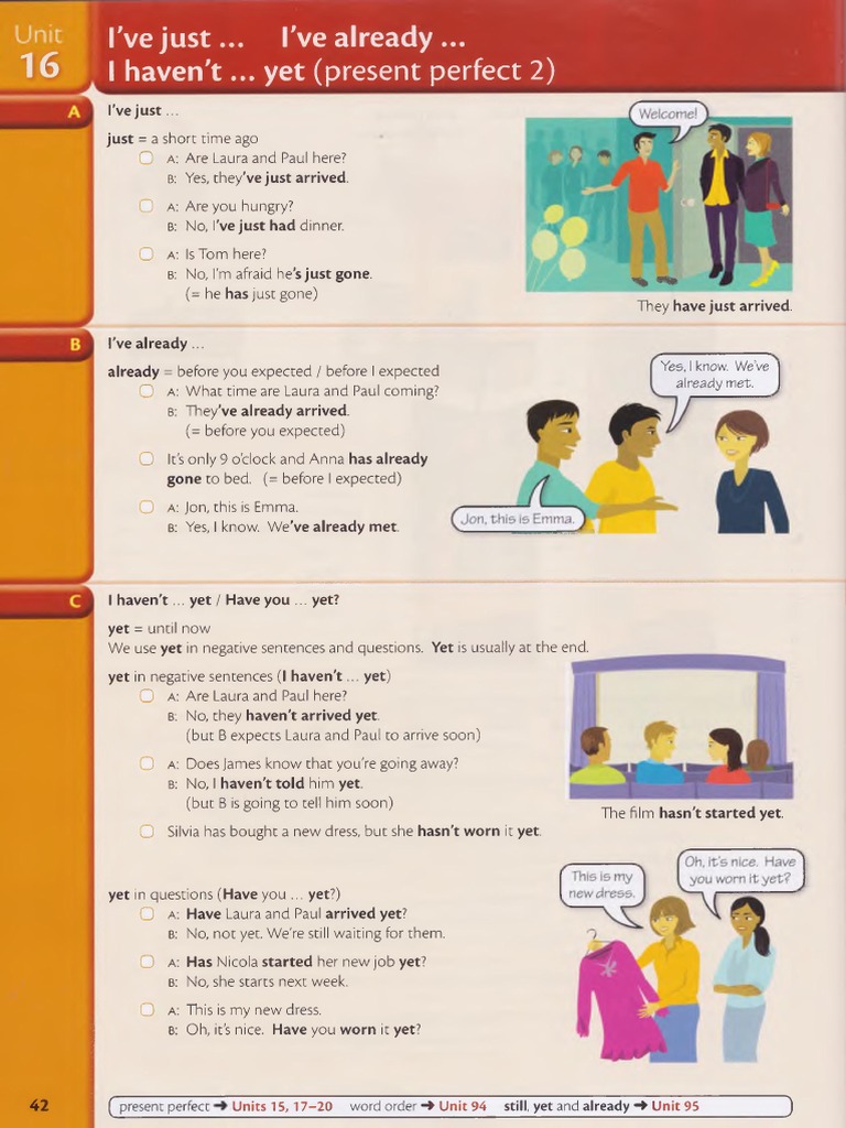 Murphy, Elementary, Present Perfect 2 | PDF