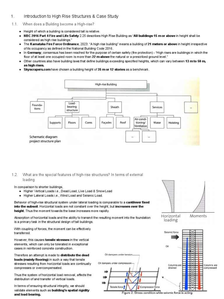 21-04-23 - High Rise Structures Intro | PDF | Architectural Design ...
