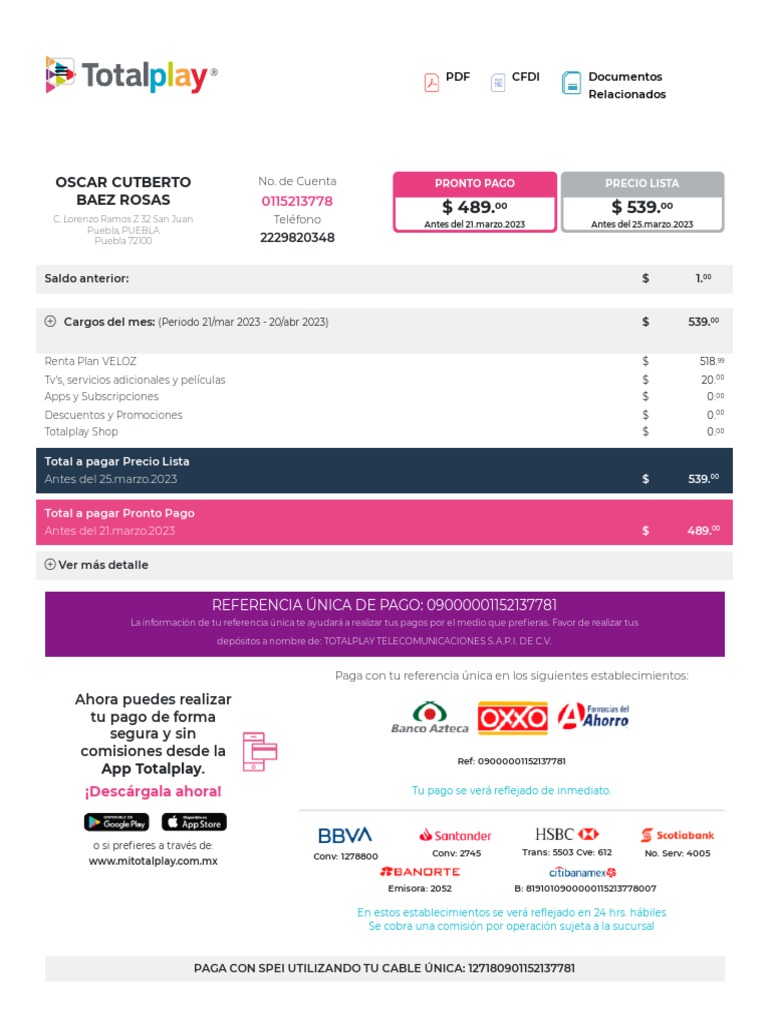 Estado de Cuenta | PDF | Business | Tecnología bancaria