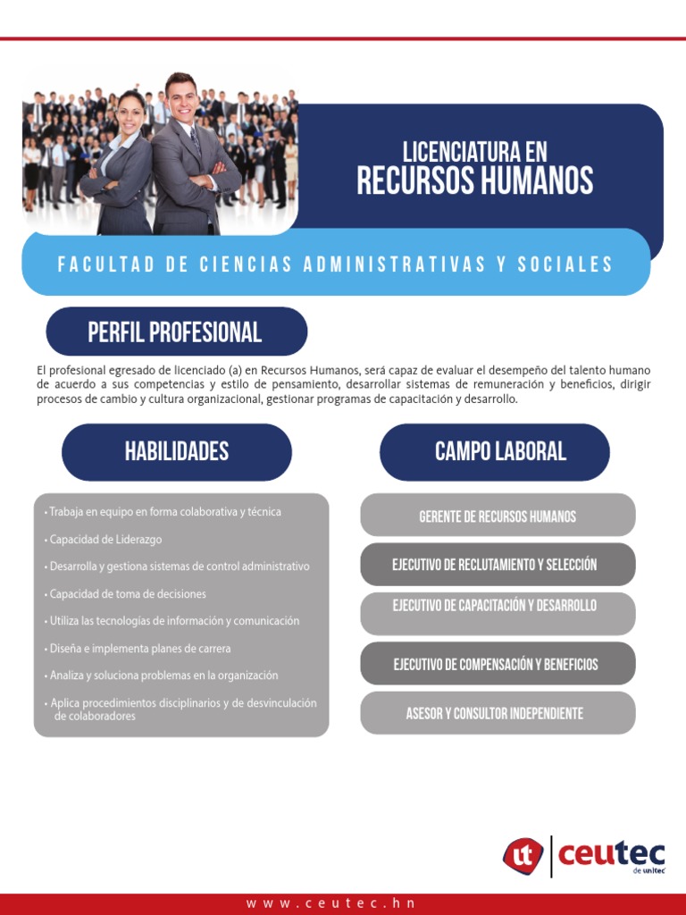 Recursos Humanos: Perfil Profesional | PDF | Gestión de recursos ...