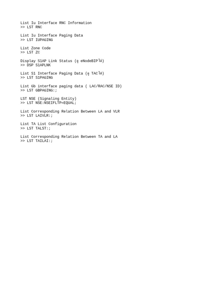 Telecom Network Configuration | PDF