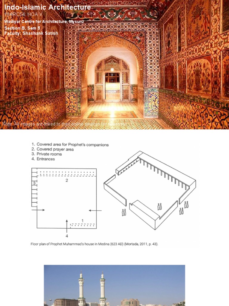 Indo Islamic Architecture | PDF | Mosque | Architectural Design