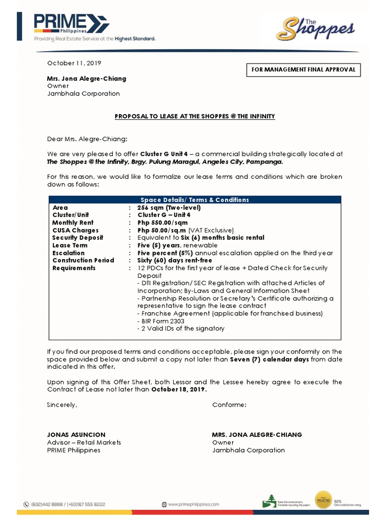 The Shoppes at The Infinity, Brgy. Pulung Maragul, Angeles City ...