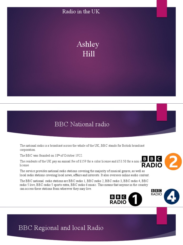 Radio in The UK | PDF | Bbc | Radio Broadcasting