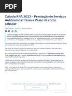 Modelo RPA 2025 Atualizado | PDF