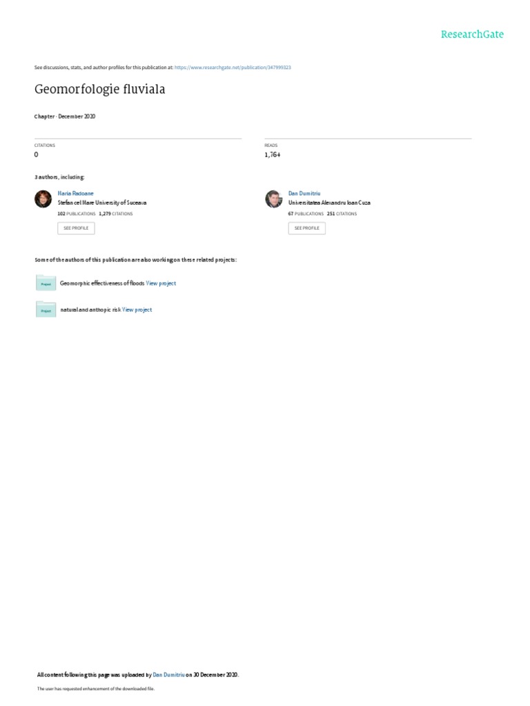 Relieful Fluvial | PDF