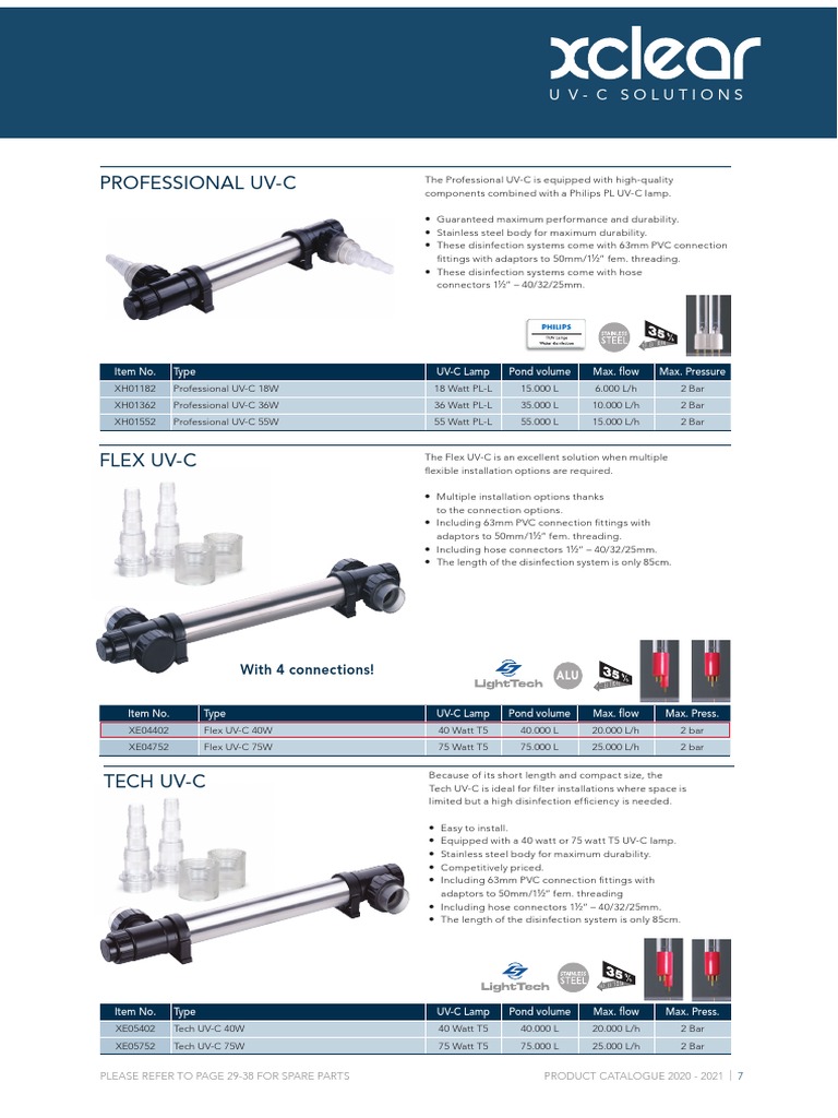 Professional Uv-C: U V-C Solutions | PDF