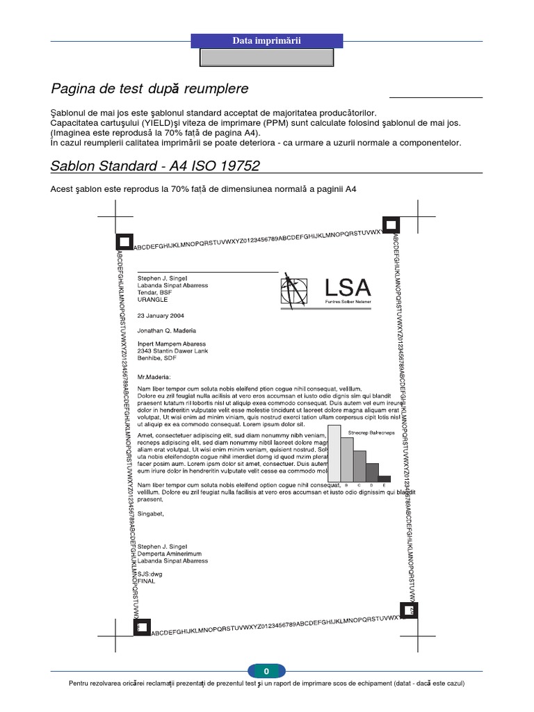 Sample Test Pattern | PDF